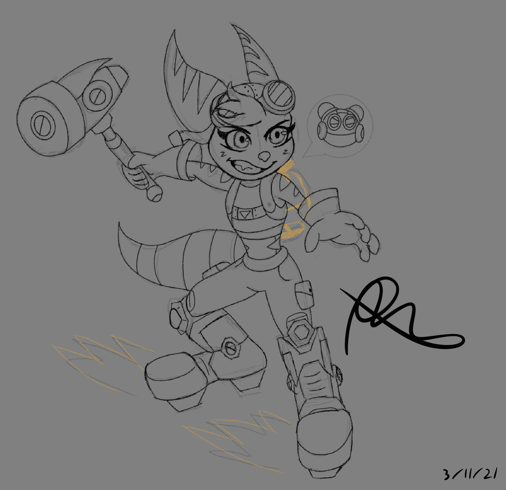 Rivet & Kit Animation - TECKGECK.COM